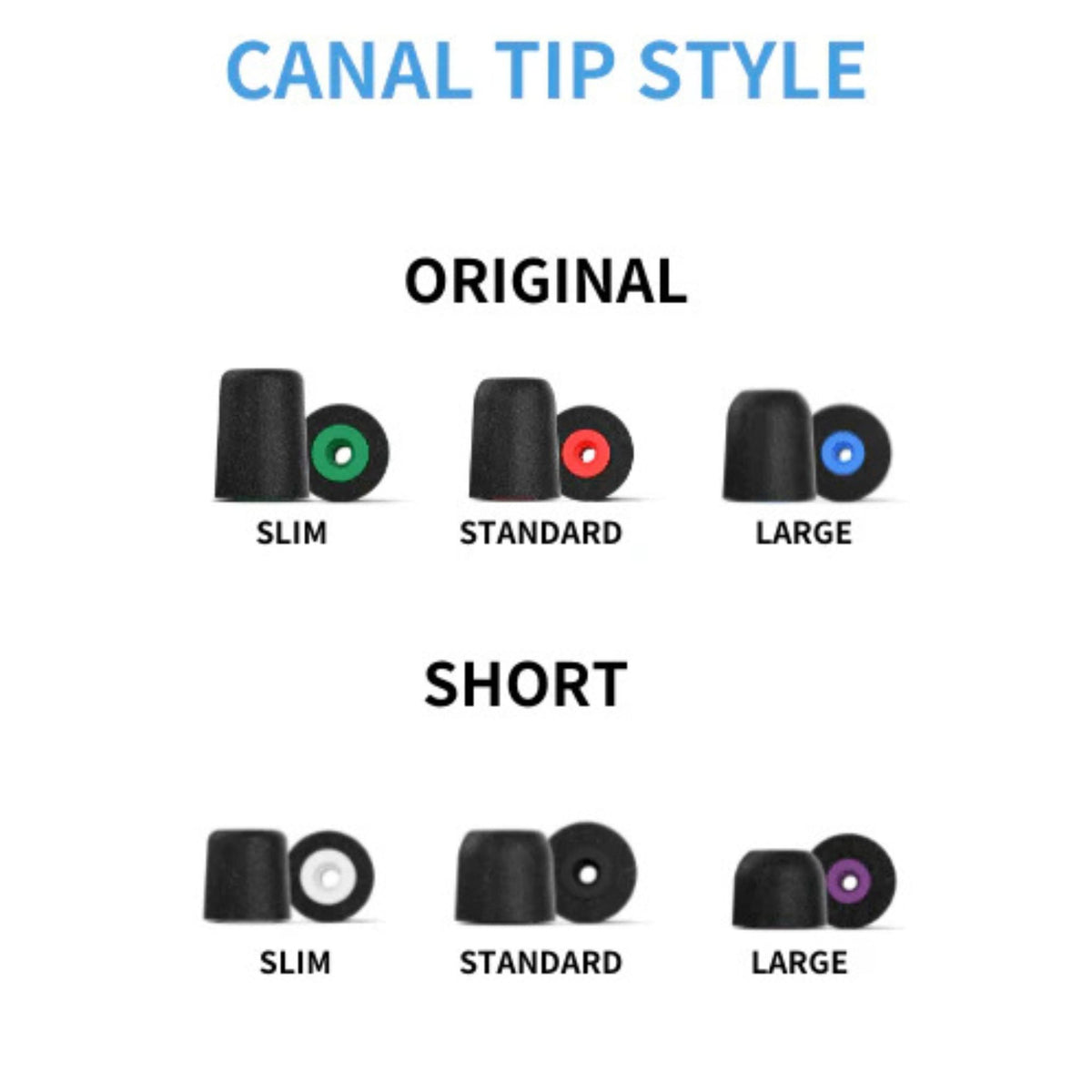Comply™ Foam Canal Ear Tips for Ultimate Comfort — ADCO Hearing Products