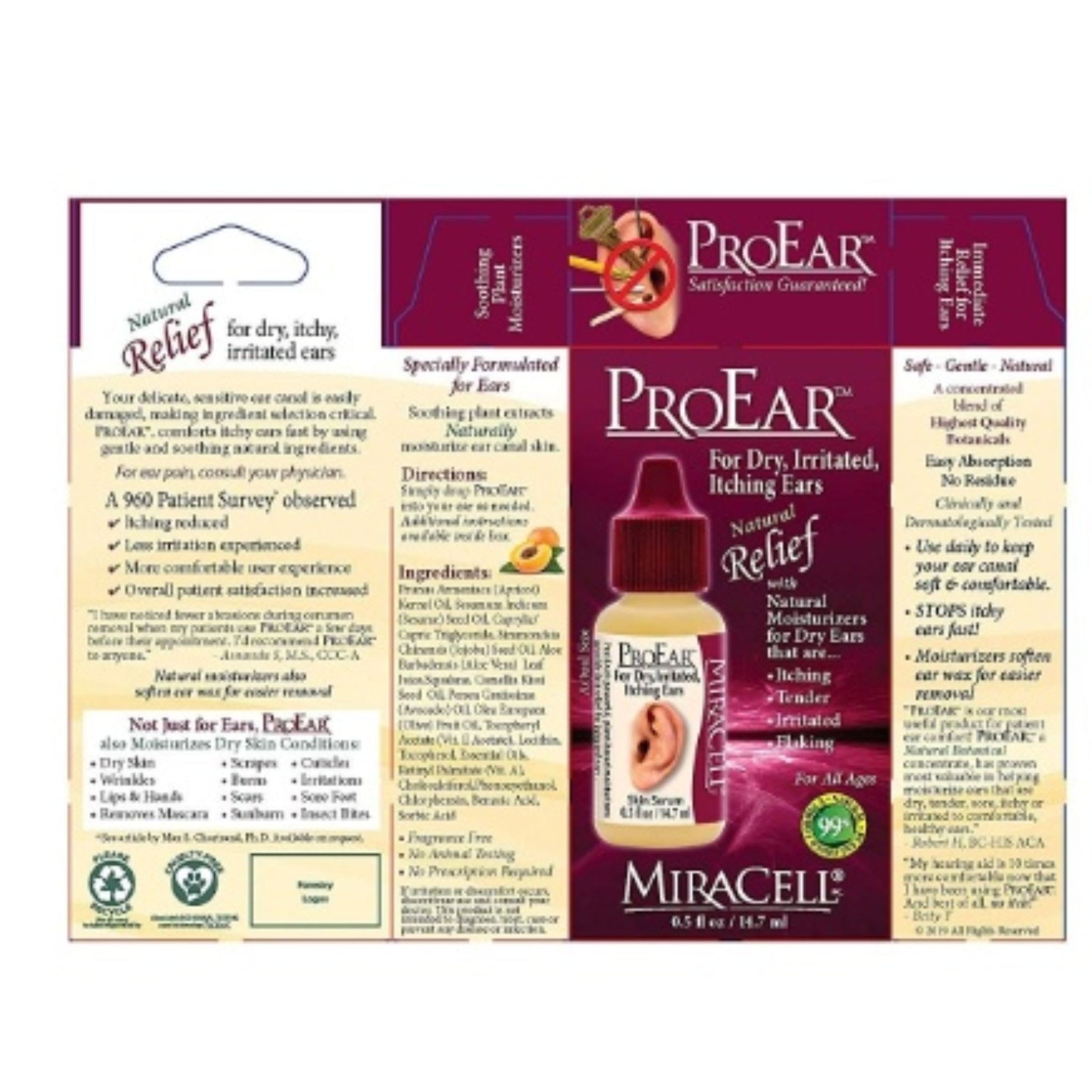 Miracell® Pro Ear, ½ oz — ADCO Hearing Products