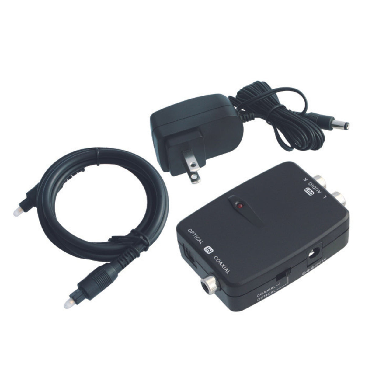 Optical or coaxial Dolby Digital audio converter — ADCO Hearing Products